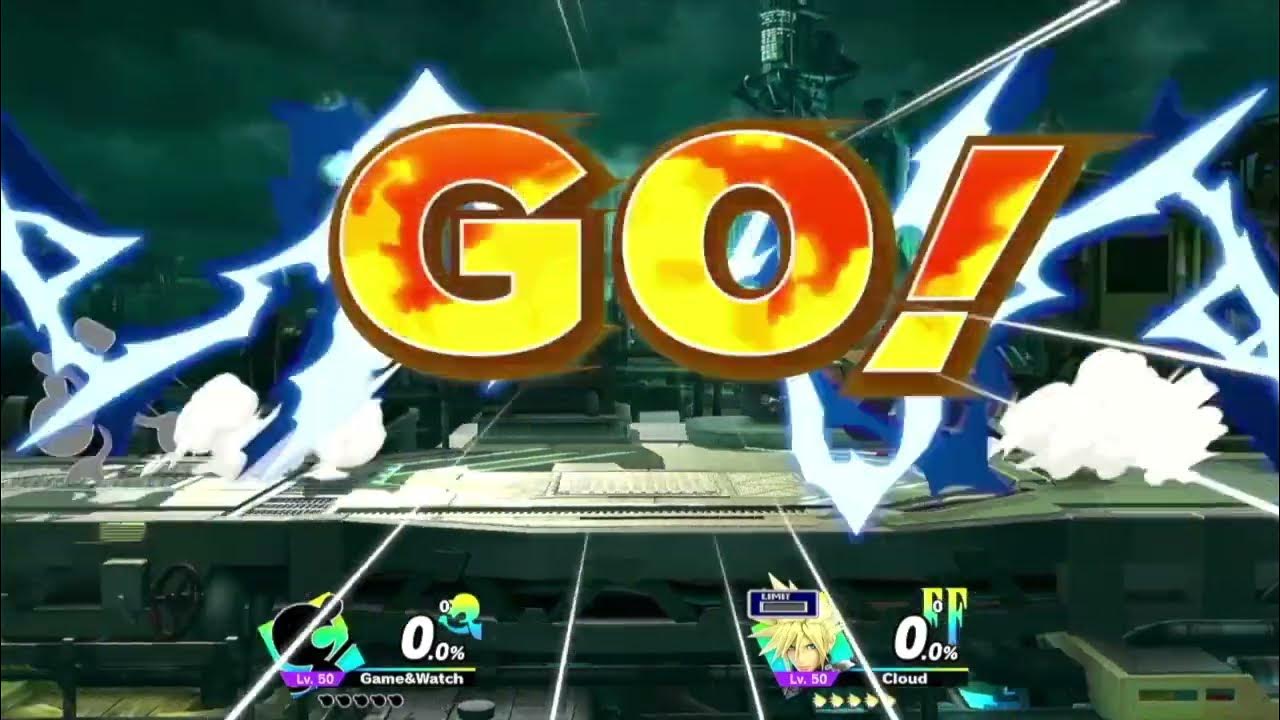 Super Smash Bros Ultimate Amiibo Fights 6pm Poll Mr Game&Watch vs Cloud - YouTube