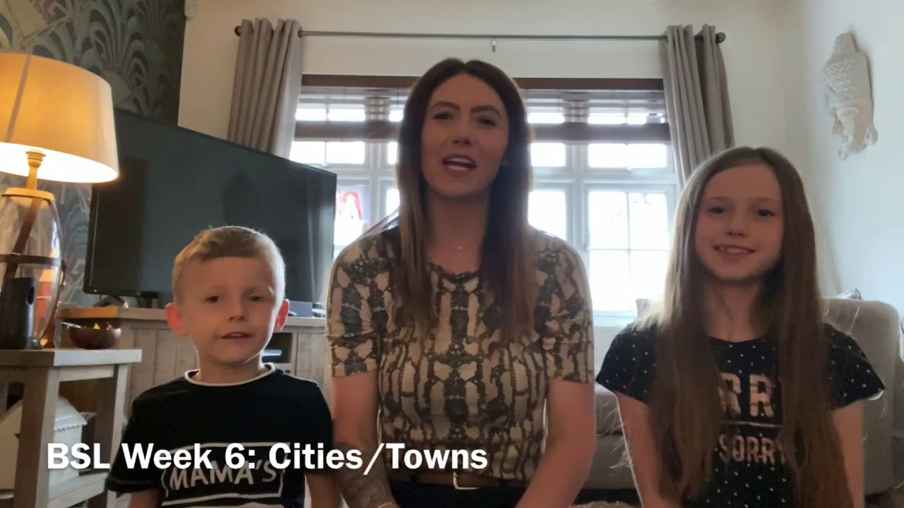 BSL Week 6- Cities & Towns - YouTube