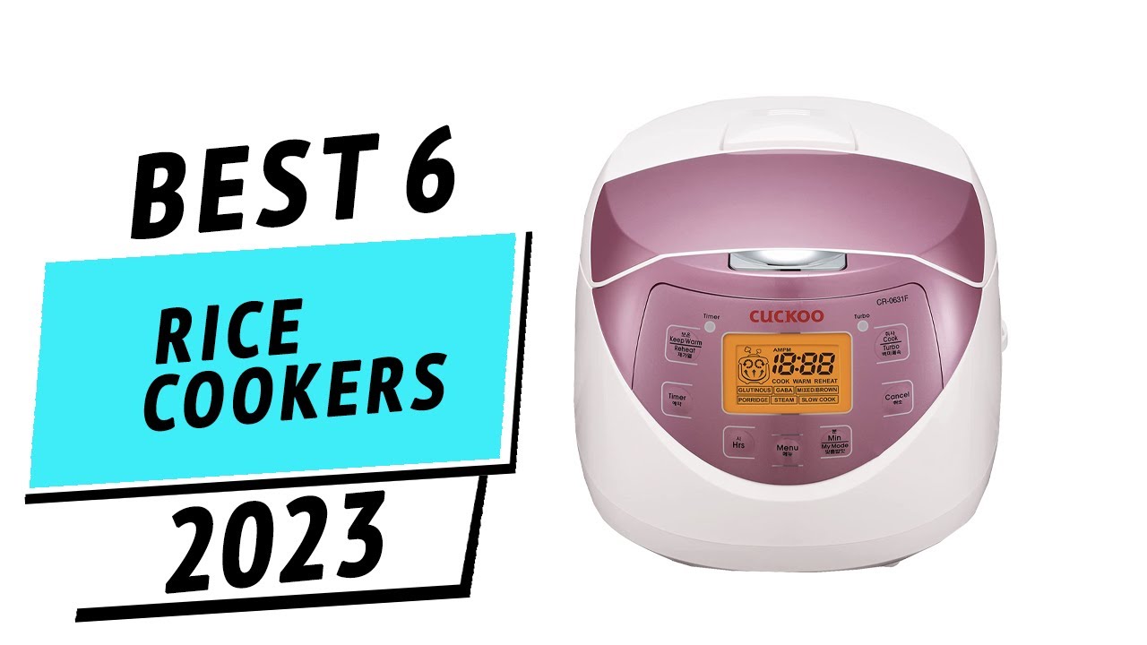 TOP 6: Best Rice Cookers 2023 | For Every Type Of Rice! - YouTube