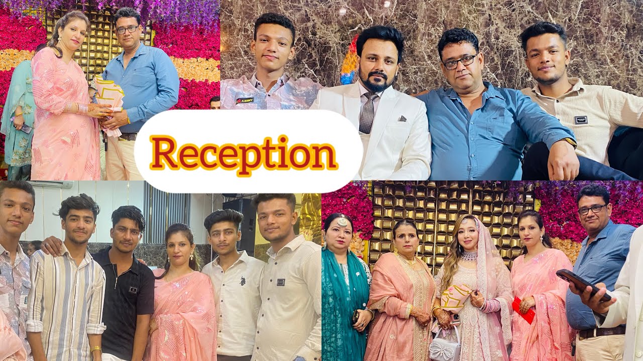 Shanu bhai ka reception |SADAF|Familyvlog| - YouTube