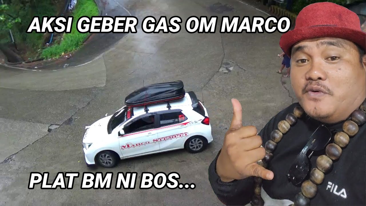 Aksi Balap Marco Oleng & Truk Trailer Scania di Sitinjau Lauik - YouTube