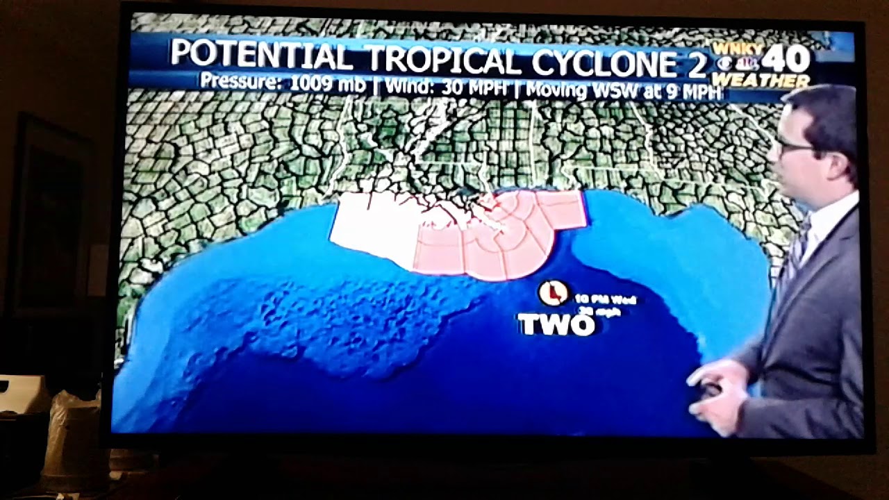 WNKY CBS/NBC 40 10pm Weather Update (7/10/19) - YouTube