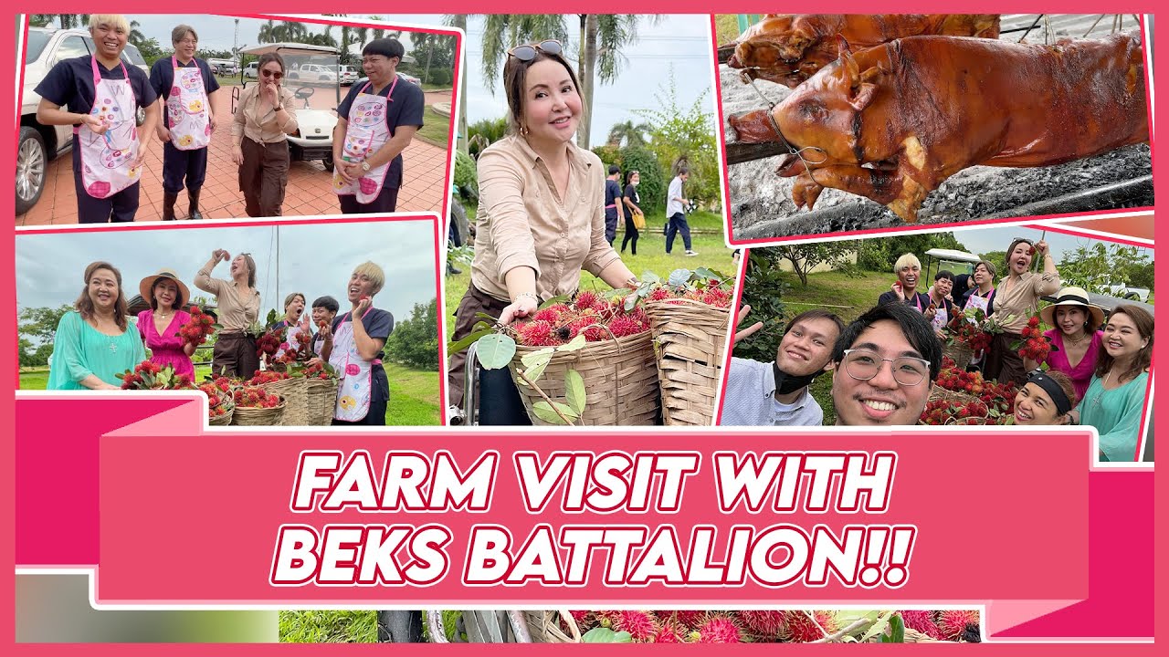 FARM VISIT WITH THE BEKS BATTALION | Small Laude - YouTube