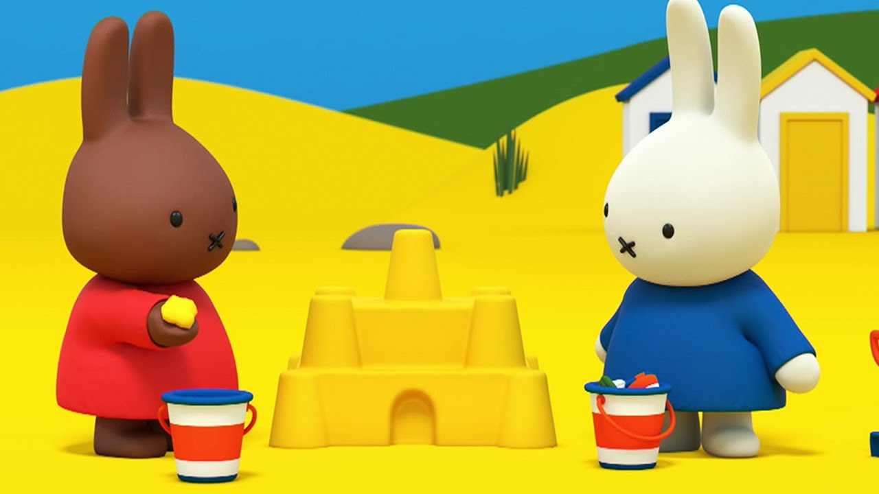 Miffy at the Beach! | Miffy | Sweet Little Bunny | Free Kids Shows ...