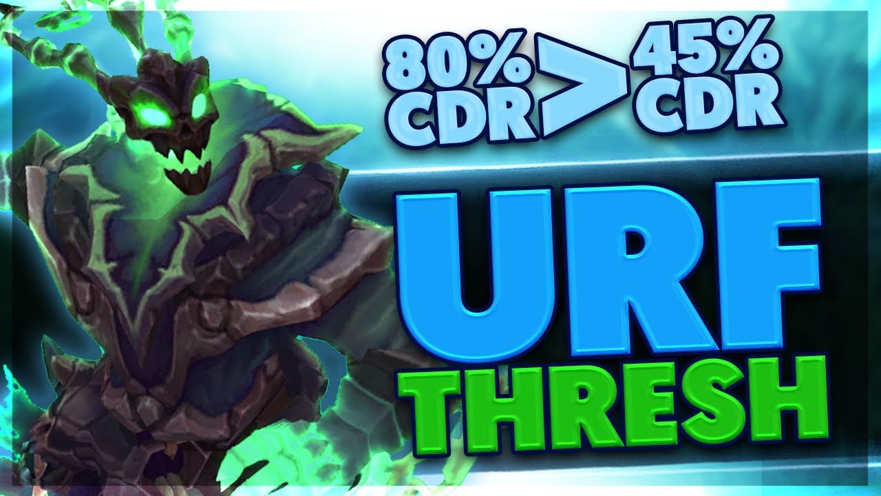 80% CDR THRESH IS INSANE | THRESH STATUE GIVEAWAY | URF THRESH - BunnyFuFuu - YouTube
