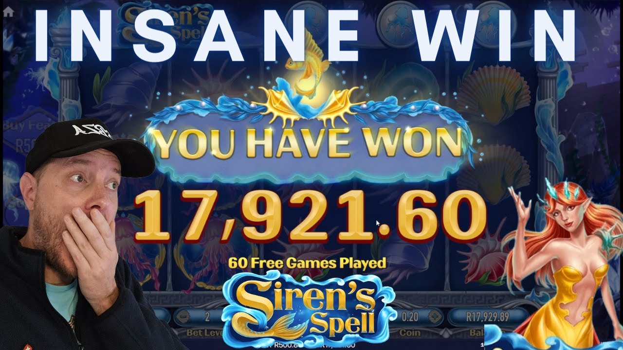 INSANE WIN on Siren's Spell (One of my BIGGEST wins) - YouTube