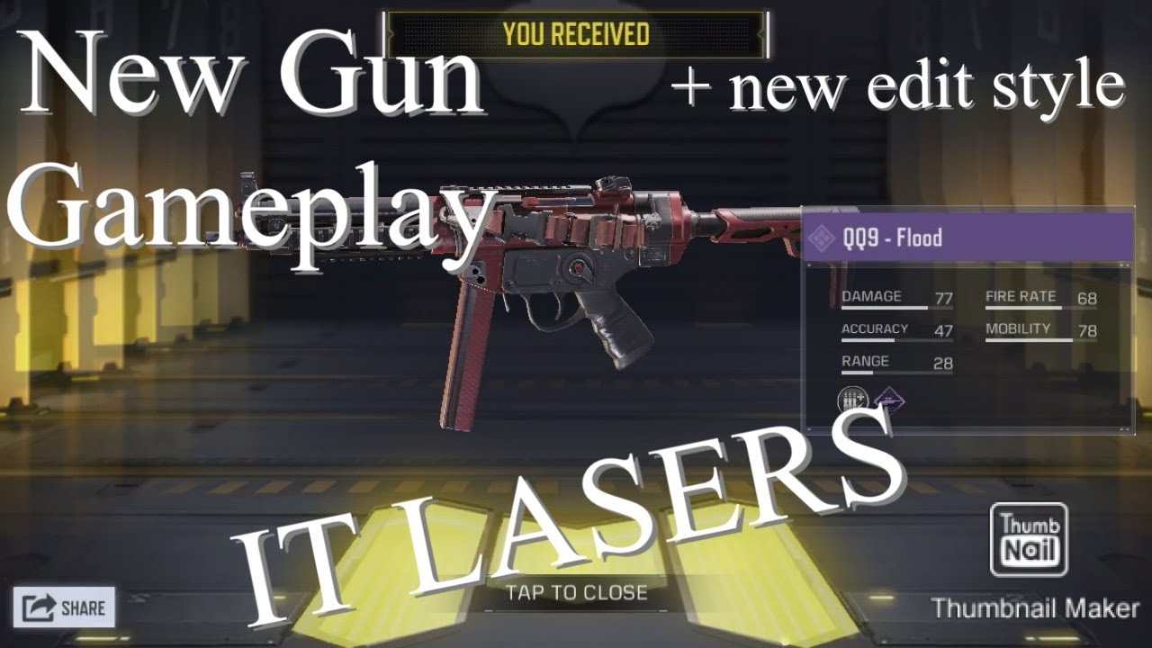New gun *QQ9* It's insane l Call of Duty Mobile - YouTube