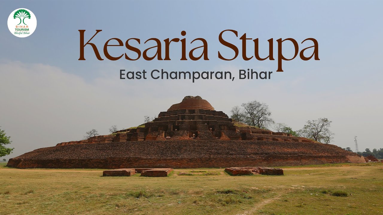 Kesaria Stupa - World's Tallest Stupa - YouTube