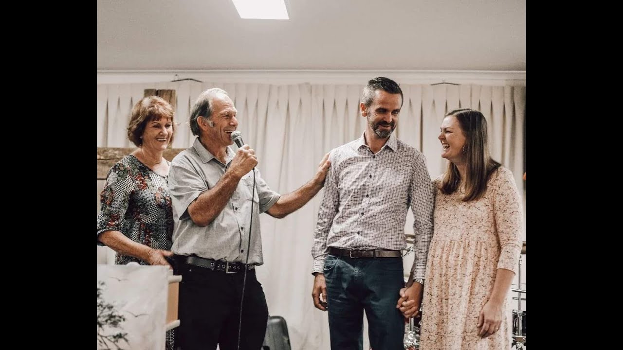 Passing of the baton. (Ps Gary & Kerrie Armstrong - Ps Matthew & Louise ...