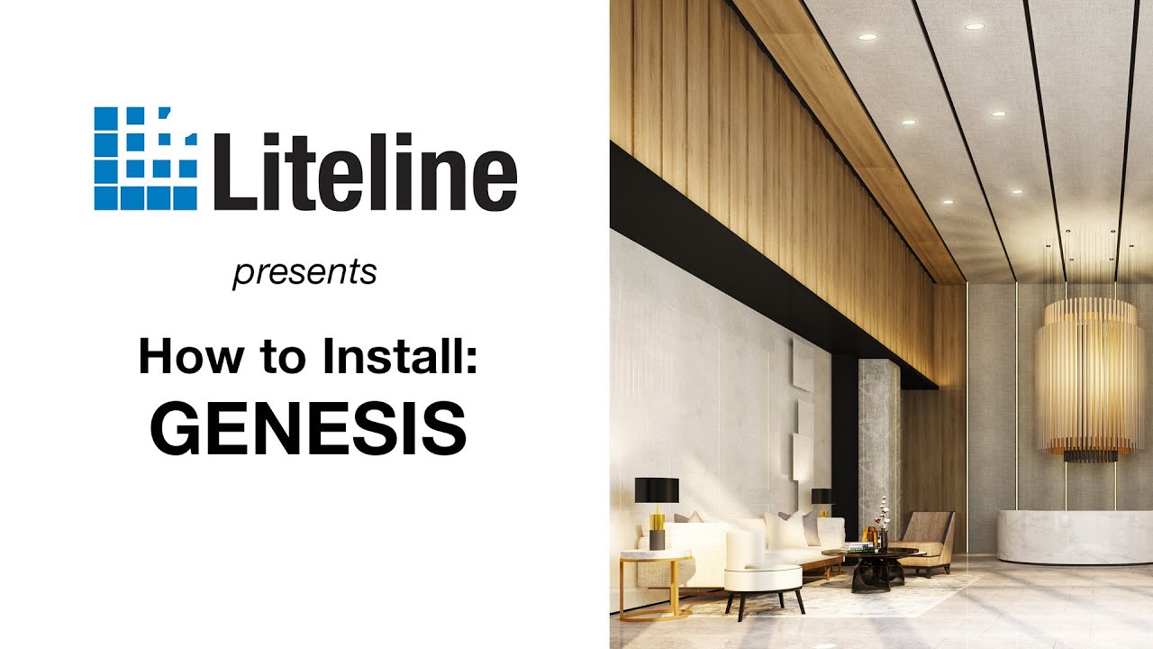 How to Install: Liteline's Genesis Fixture - YouTube