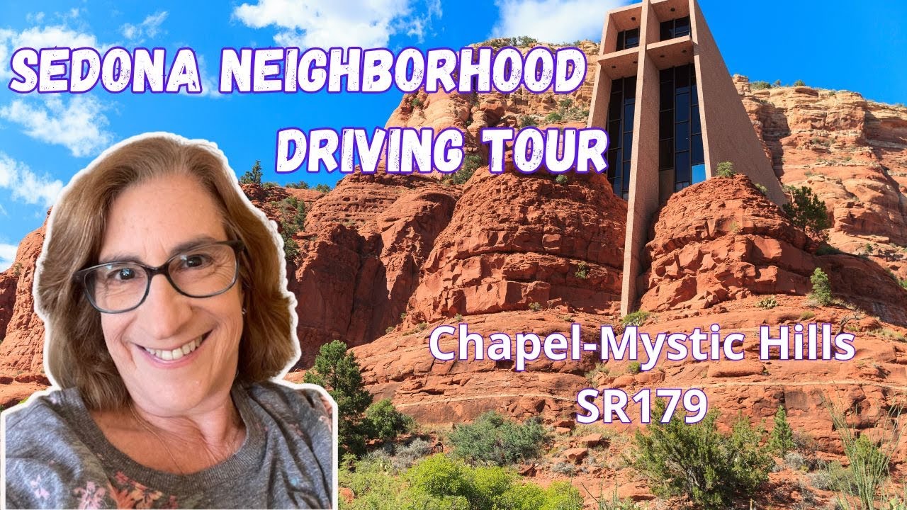 Sedona Neighborhoods Driving Tour - Up State Route 179 - YouTube