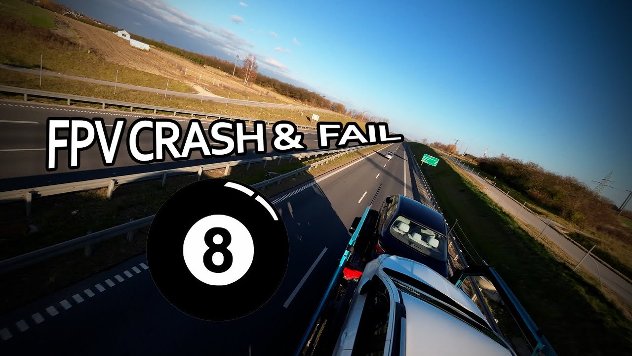 FPV CRASH COMPILATION #8 | drones for life - YouTube