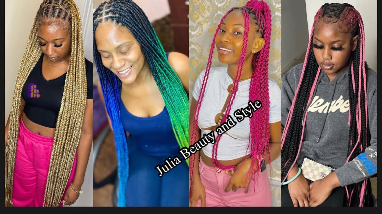 🦋💖🦋TRENDING COLORED HAIRSTYLES COMPILATION 🦋 - YouTube