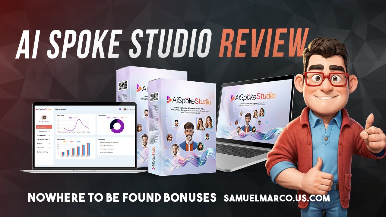AI SPOKE STUDIO Review: Real Avatars! 🔴 Ai Spoke Studio REVIEW + Demo ...