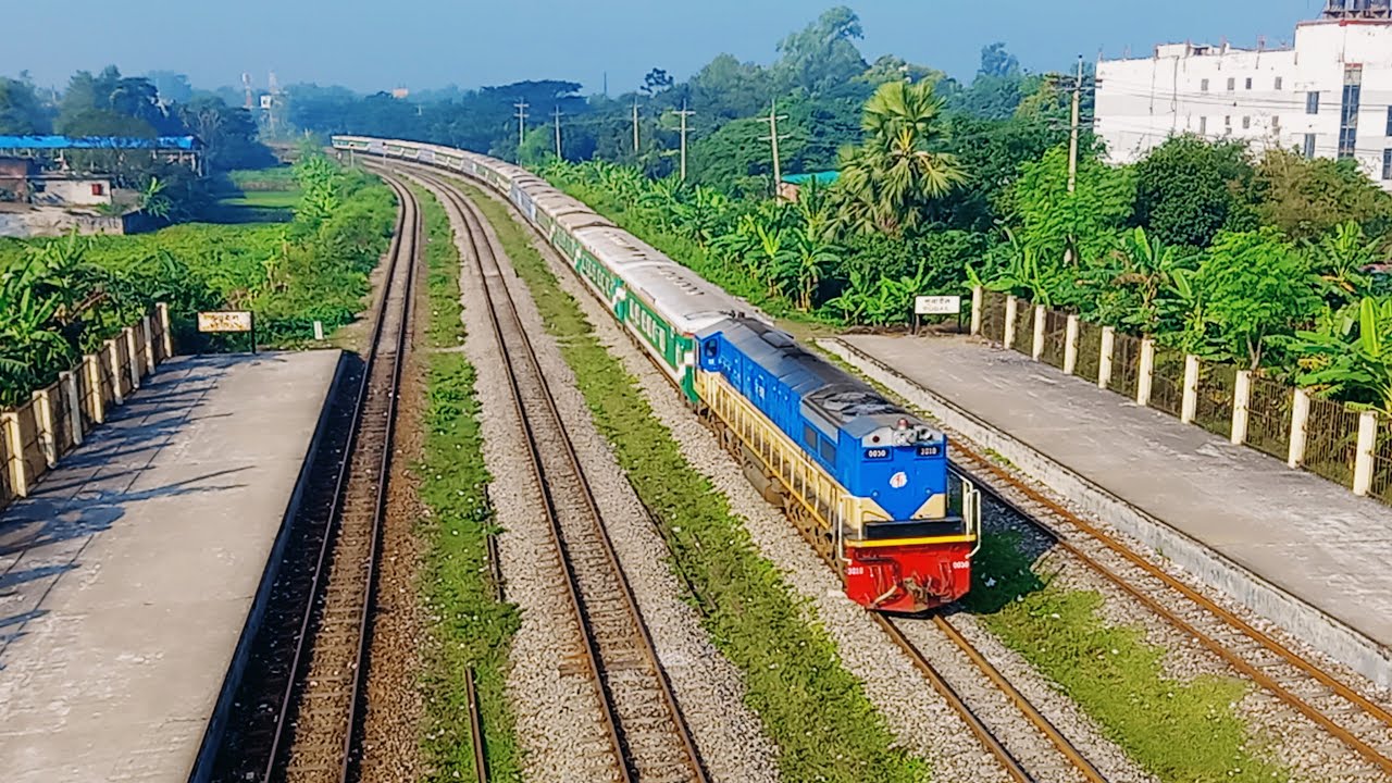 Mohanagar Provati: Dhaka to Chattogram. Bangladesh railway - YouTube