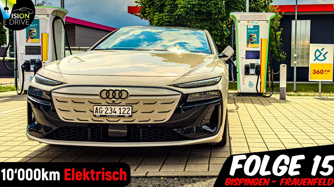 Geht das wirklich? 800km in unter 8h (inklusive Laden) - XXL Audi A6 e ...