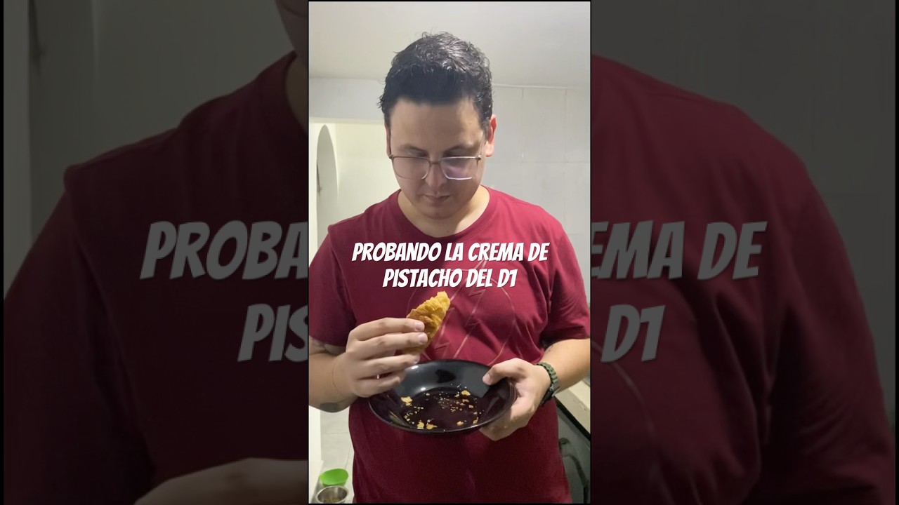 Probando la crema de PISTACHO del D1 #gianeats #foodie #pistacho #fyp # ...