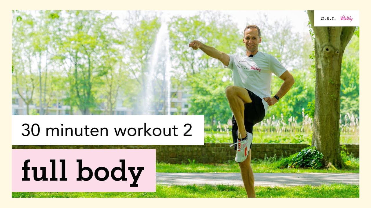 Full Body Workout #2: 30 min. HIIT met personal trainer Patrick | a.s.r ...