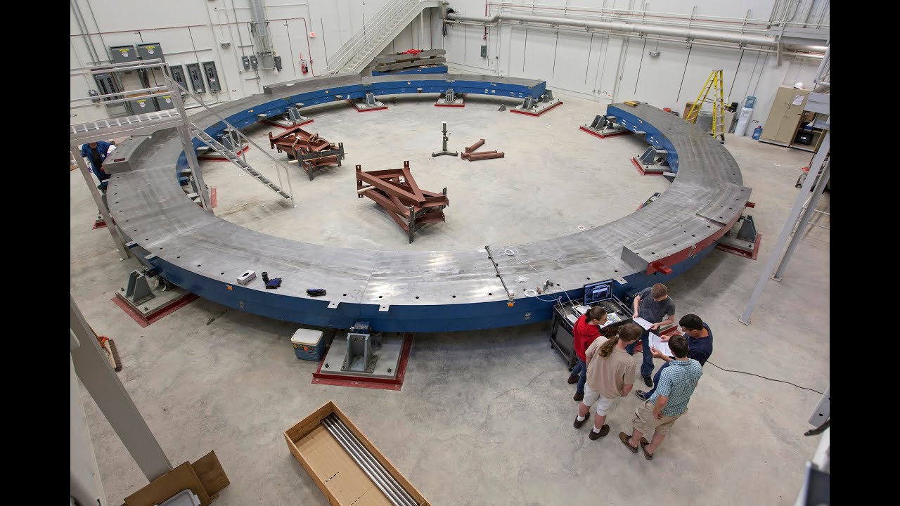 NIU Students Work On Muon g-2 Project at Fermilab - YouTube