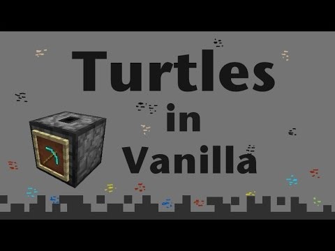 ComputerCraft Mining Turtle in Vanilla! (1.8) - YouTube