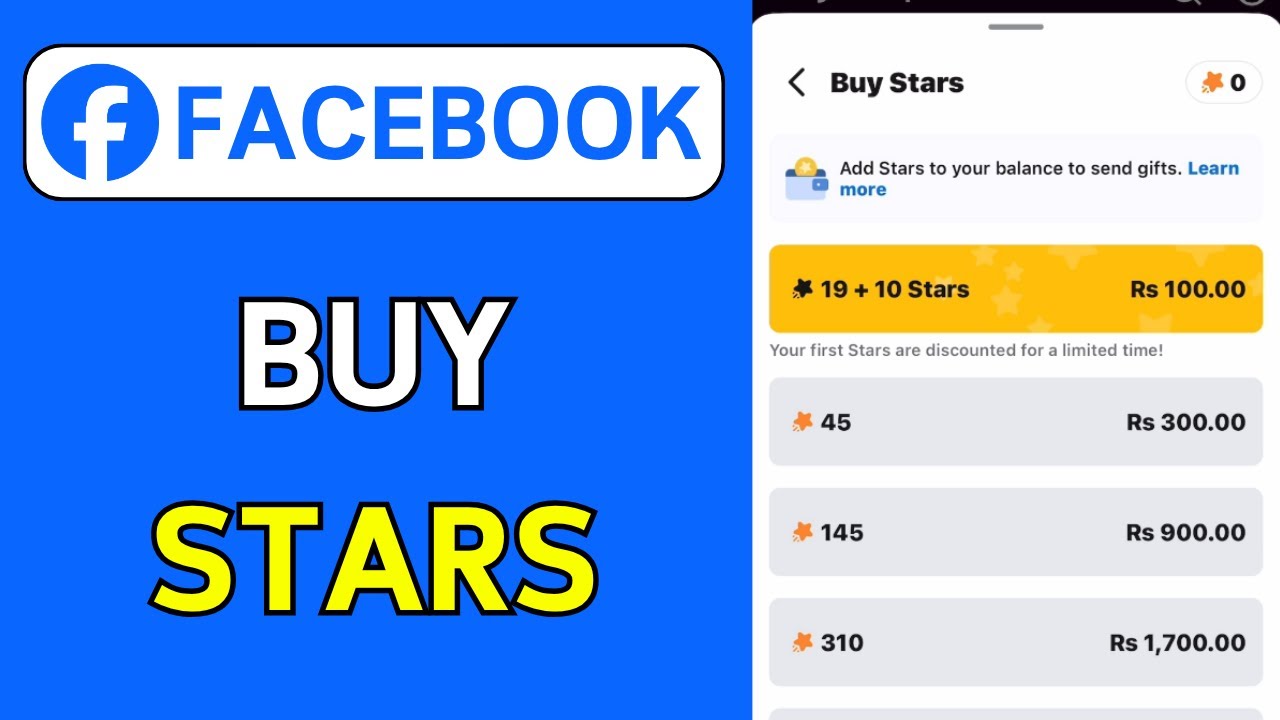 How To Buy Stars On Facebook - YouTube