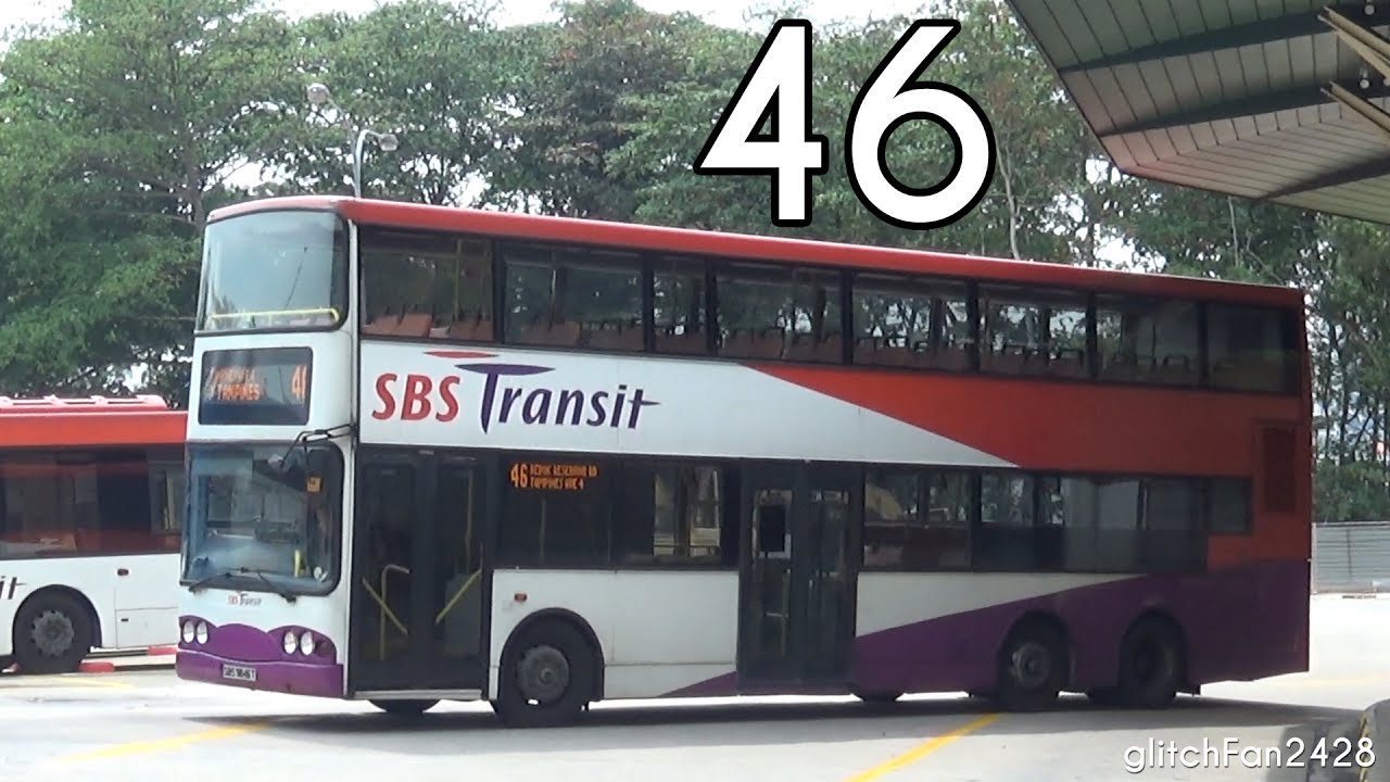 [SBST] (Retired) SBS9846T on Service 46 - Volvo B10TL Super Olympian ...