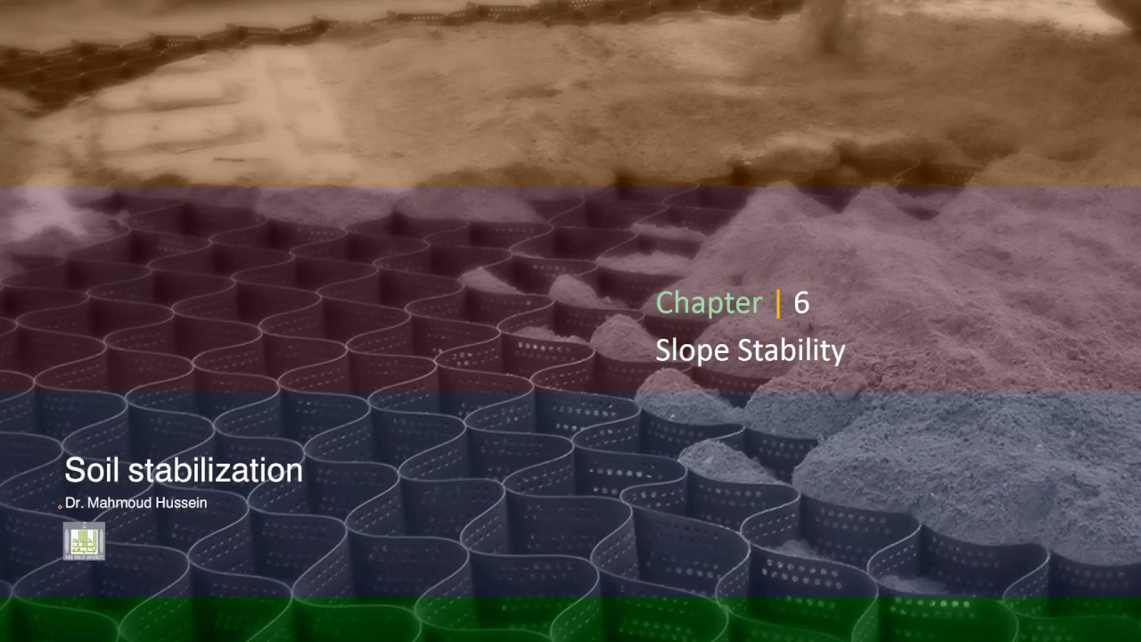 Soil Stabilization | C6-L1 | Definition of slope - YouTube