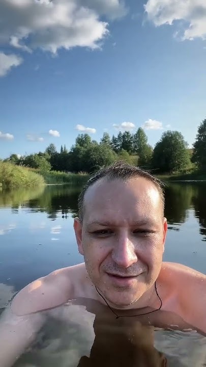 Маленькое кино про большое купание в реке Шорега Надо знать где купаться💧shorts река