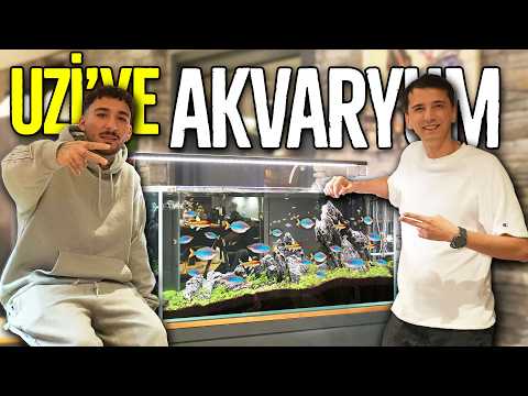 Uzi'ye Akvaryum Yaptık! @uzielchavoofficial
