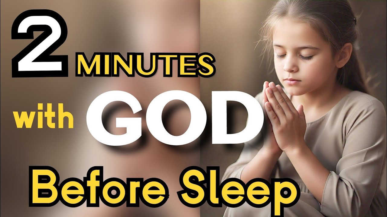 A short and blessed night prayer | A Short bedtime Prayer Before Going ...