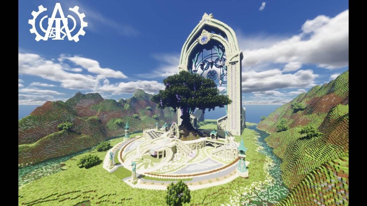【Minecraft】I Built a Wisteria Portal... and It’s STUNNING – Ainora ...