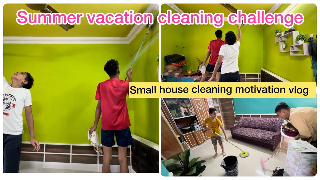 🌸Small house cleaning motivations vlog|| How to about TV & mobile Aadat ...