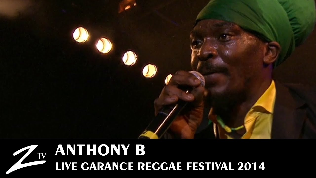 Anthony B - Garance Reggae Festival 2014 - LIVE - YouTube