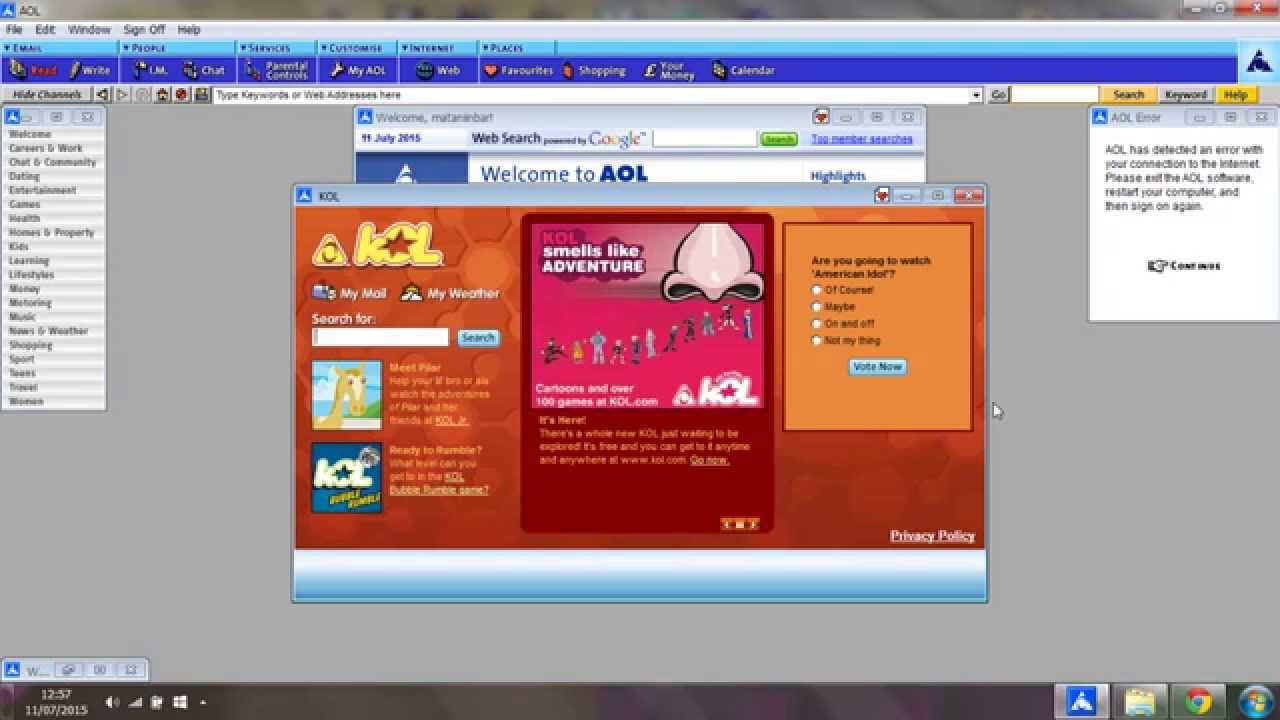 AOL UK 7.0 - Overview - YouTube