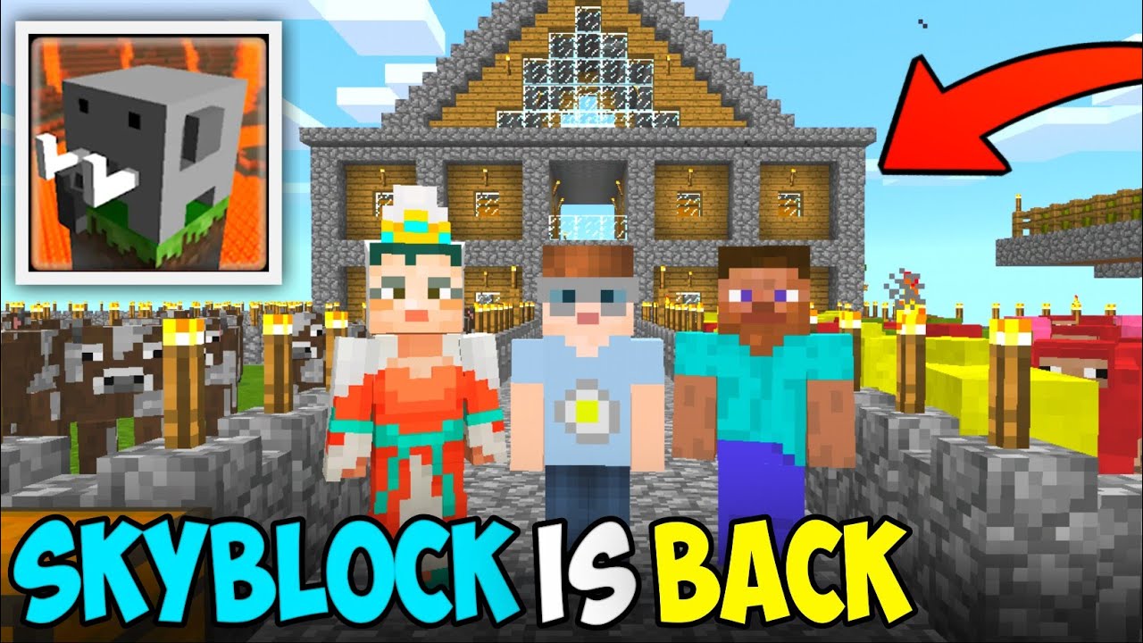 Craftsman Best Skyblock Is Back | Old Skyblock World Tour 🔥😱 - YouTube