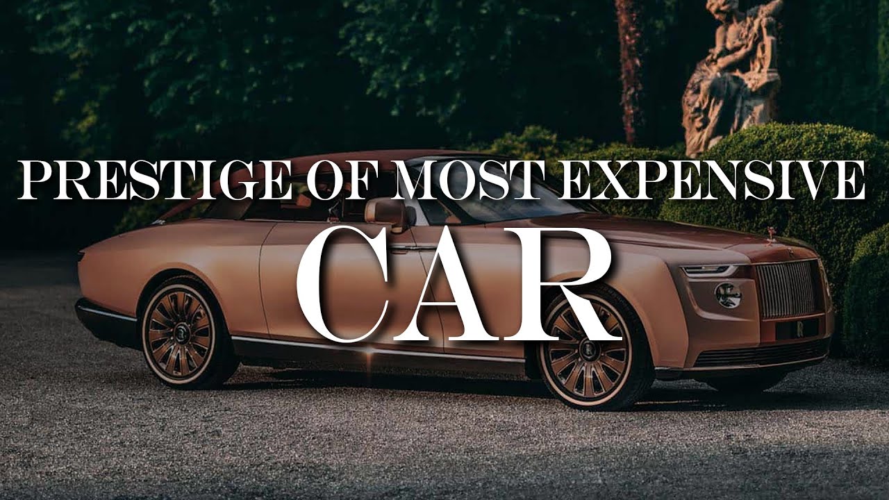 The World's Most Expensive Cars: Design, Performance, and Prestige ...