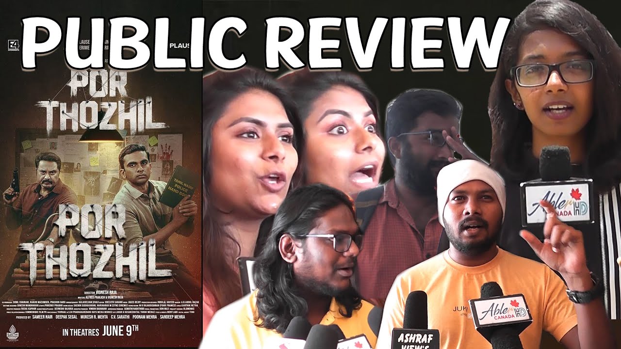 Por Thozhil Movie Public Review | Sarathkumar | Ashok selvan - YouTube