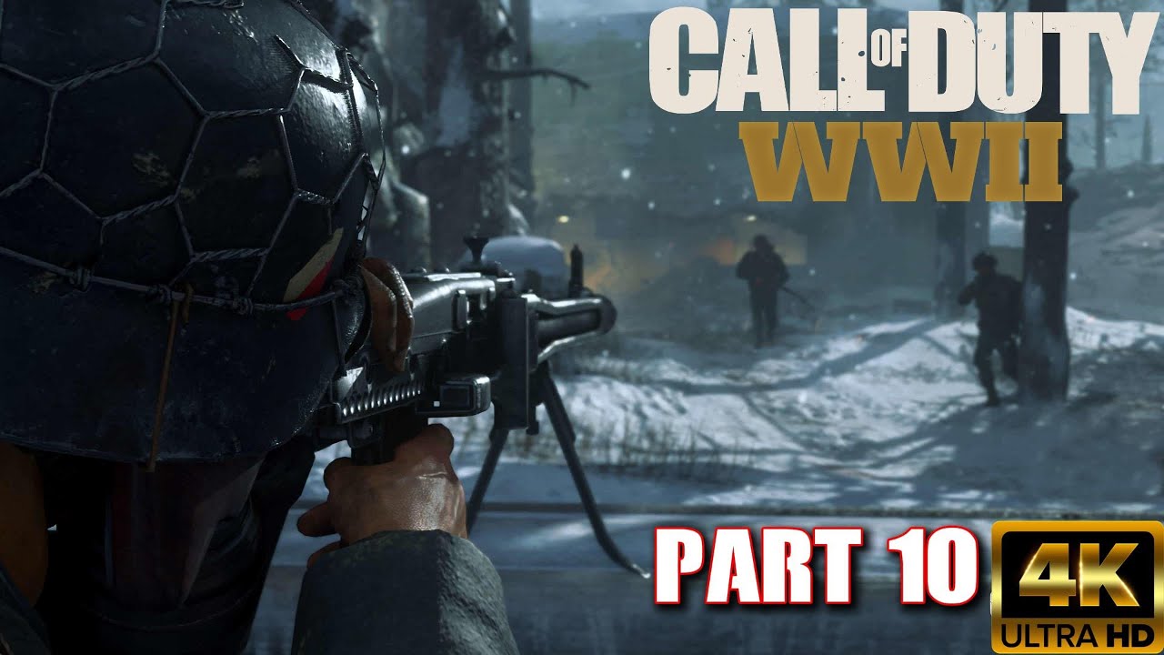 ZUSSMAN ESİR DÜŞTÜ! | CALL OF DUTY WWII - Part 10 (ENG) [4K] - YouTube