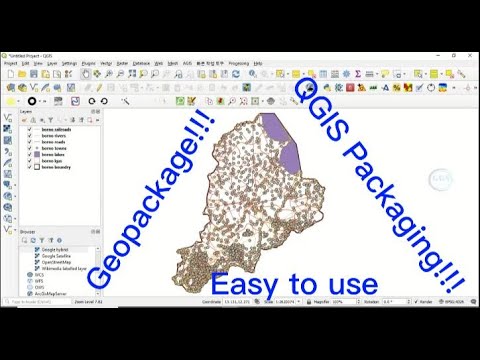 QGIS How: Package Layers Into Geopackage In QGIS - YouTube