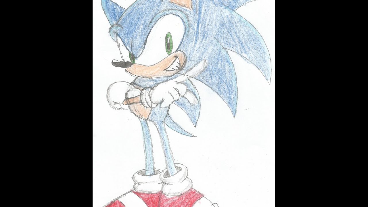 Sonic Adventure Drawing - YouTube