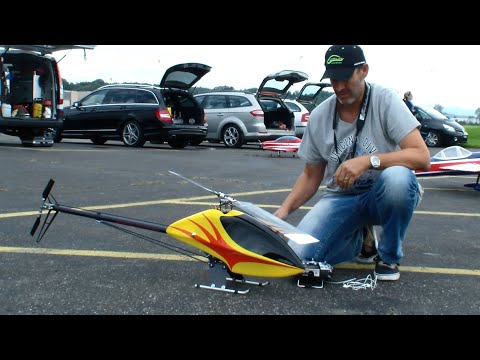 SUN TDR R/C 3D and Speed Helicopter with in ear telemetry data *HD ...