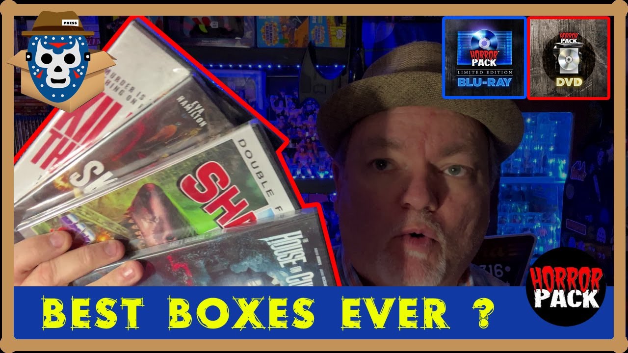 HORROR PACK MAY 2023 Blu Ray and DVD Subscription Unboxing & Review ...