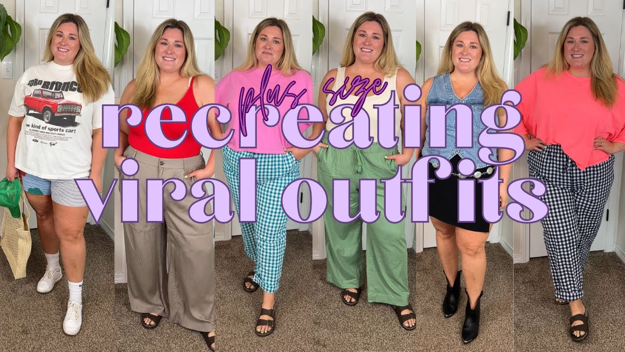 RECREATING VIRAL OUTFITS - YouTube