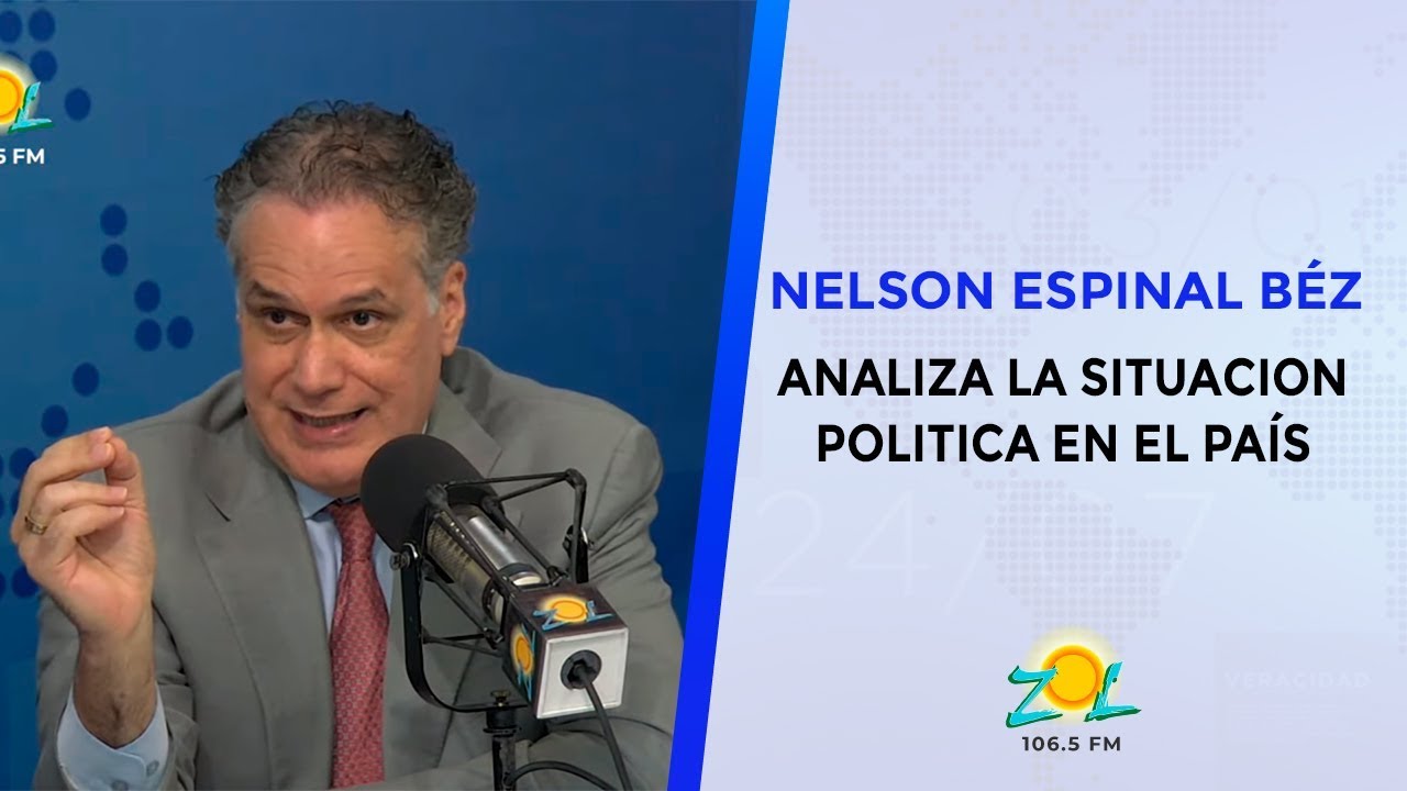 Nelson Espinal Baez Abogado y mediador internacional comenta situación ...