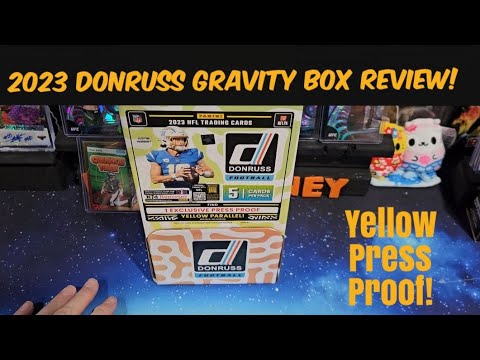 2023 Donruss Football Gravity Box Product Review! Exclusive Yellow ...