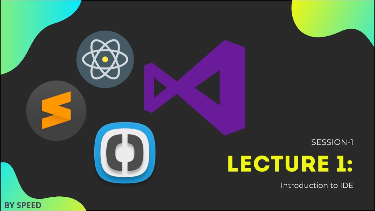 Integrated Development Environment(IDE) | WebCoderSpeed | Free web development course - YouTube