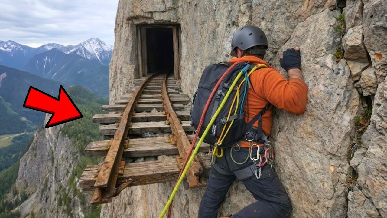 Climber Found Small Tracks on Cliff, Followed Them Inside and Turned ...