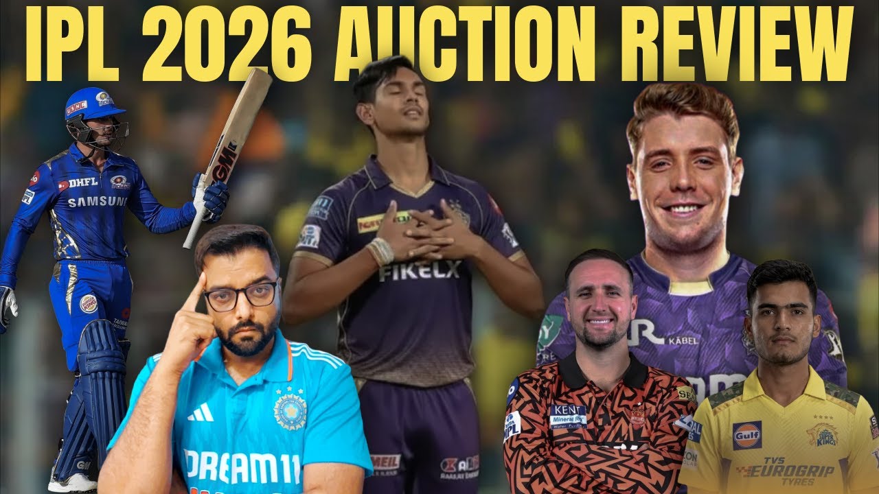 SRH Lose the Plot, CSK Bet on Uncapped Indians & KKR Go Big on Green ...