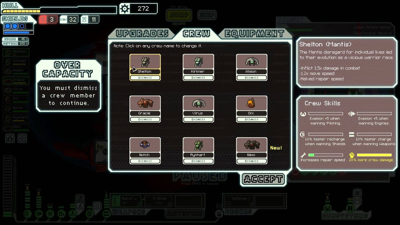 FTL - Advanced Edition - Run 21 (3/3) - Mantis Cruiser - YouTube