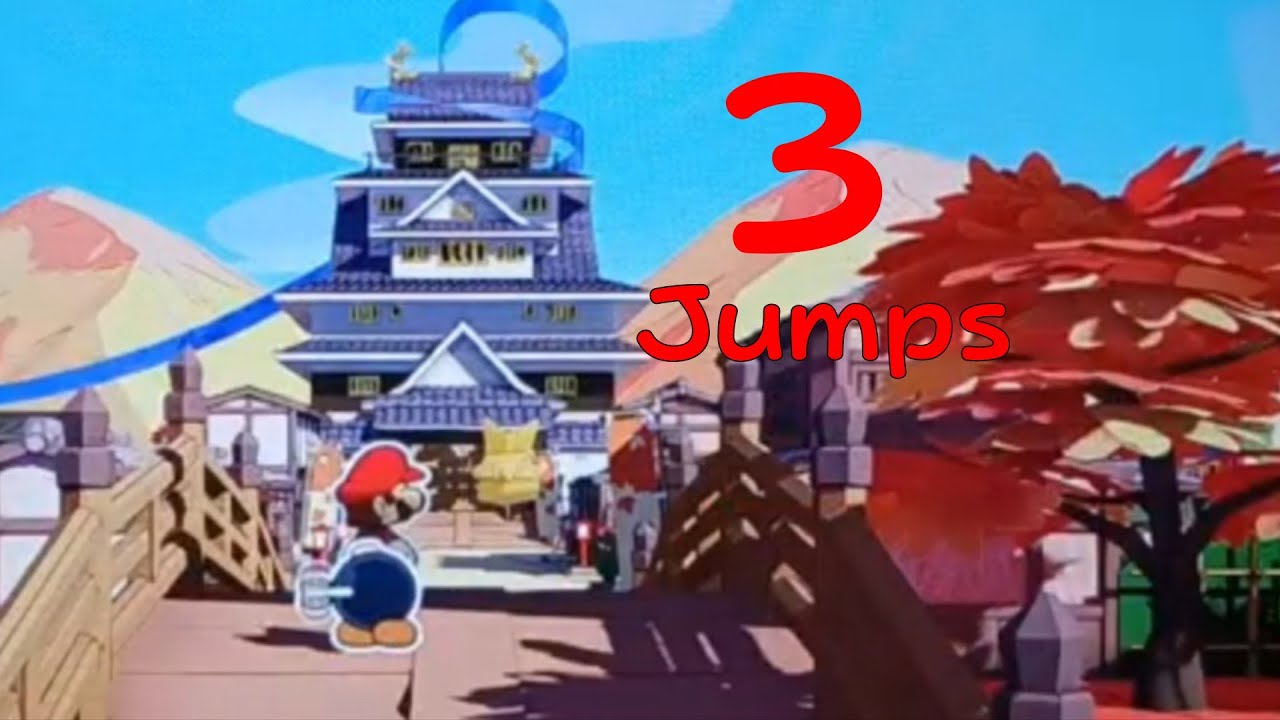 Paper Mario: The Origami King: Shogun Studios - 3x Jumps - YouTube